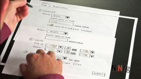 Paper prototyping: user testing su prototipi cartacei - TSW