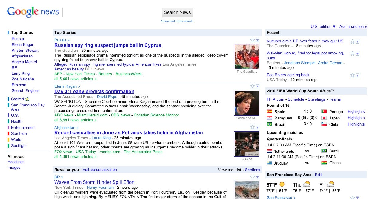 Novità per Google News e per le Sitemap